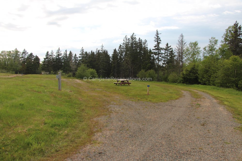 Campsite 04 in Five Islands Provincial Park Campground at Five Islands ...