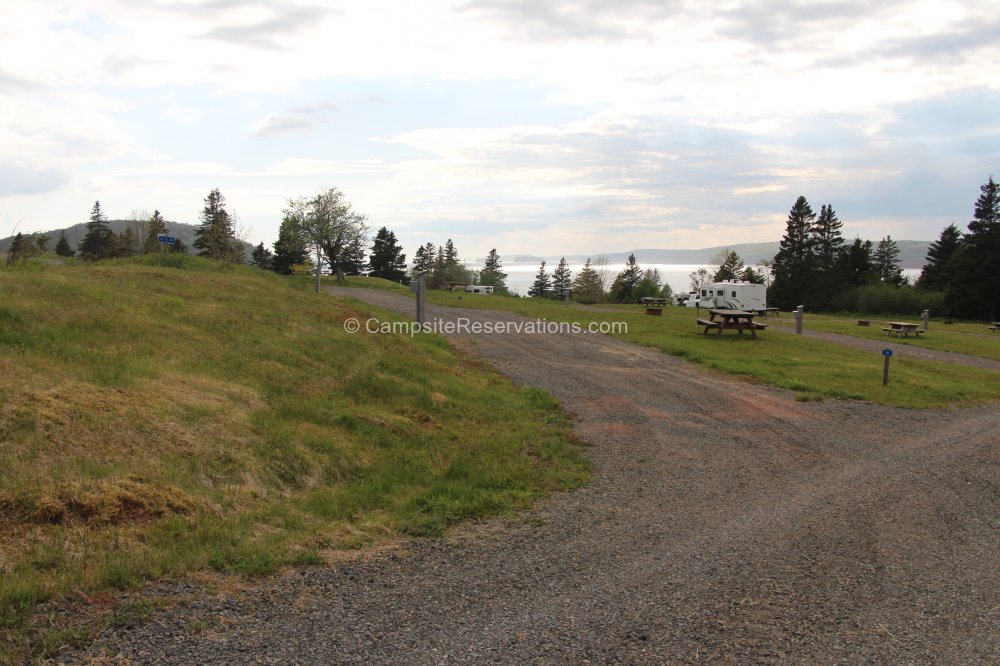 Campsite 10 in Five Islands Provincial Park Campground at Five Islands ...