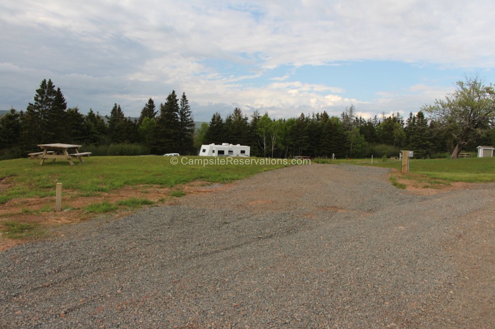 Campsite 28 in Five Islands Provincial Park Campground at Five Islands ...