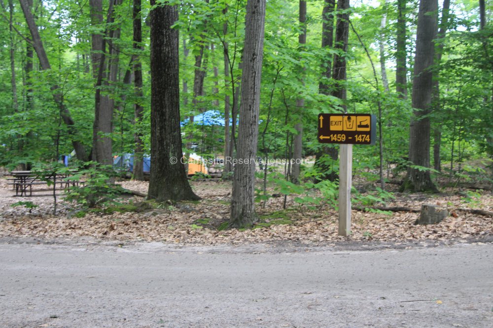Lighthouse Point Campground at Killbear Provincial Park, Ontario, Canada