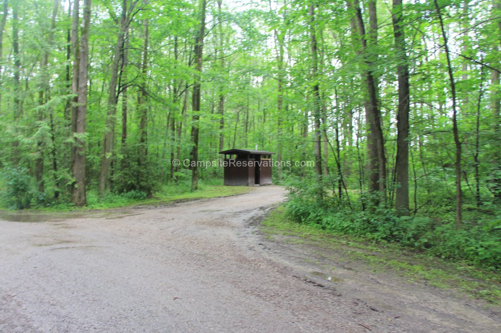 Mara Provincial Park Campground at Mara Provincial Park, Ontario, Canada