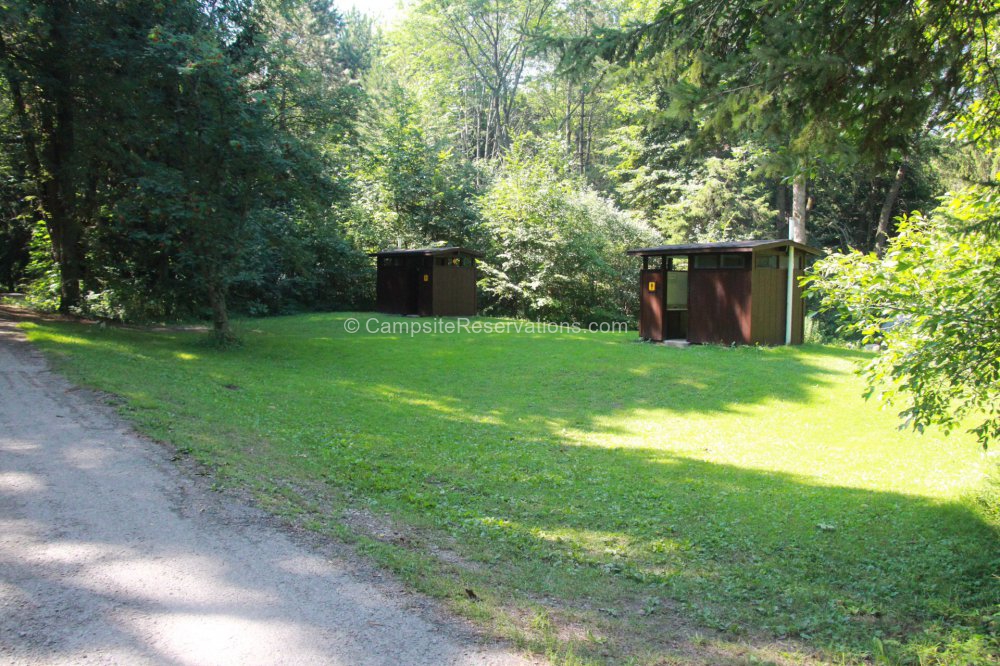 Mara Provincial Park Campground at Mara Provincial Park, Ontario, Canada