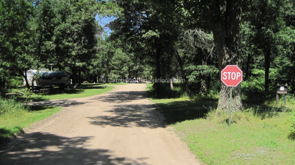 Crow Wing State Park Campground at Crow Wing State Park, Minnesota ...