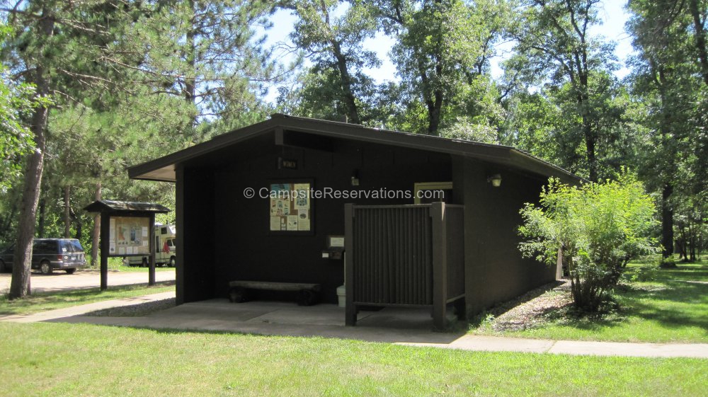 Crow Wing State Park Campground at Crow Wing State Park, Minnesota ...